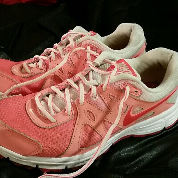 Nike | Shoes | Bright Pink Nike Revolution | Poshmark